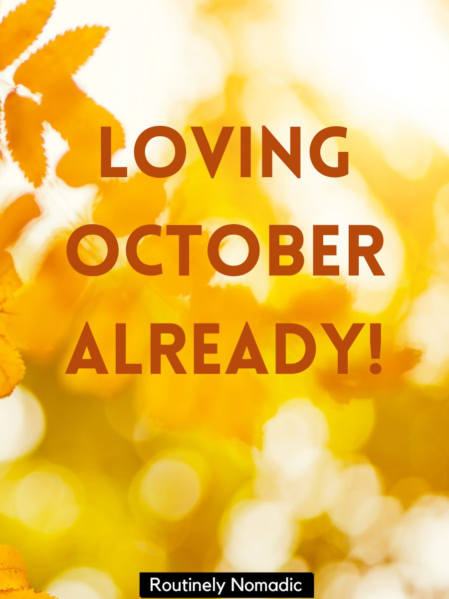 100 Best Hello October Captions for Instagram - Routinely Shares