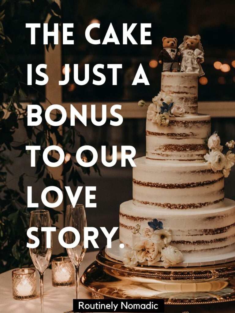 100 Beautiful Wedding Cake Captions for that Happily Ever After ...