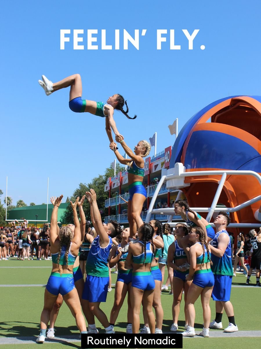 100 Perfect Cheer Captions for that Team Aesthetic - Routinely Shares