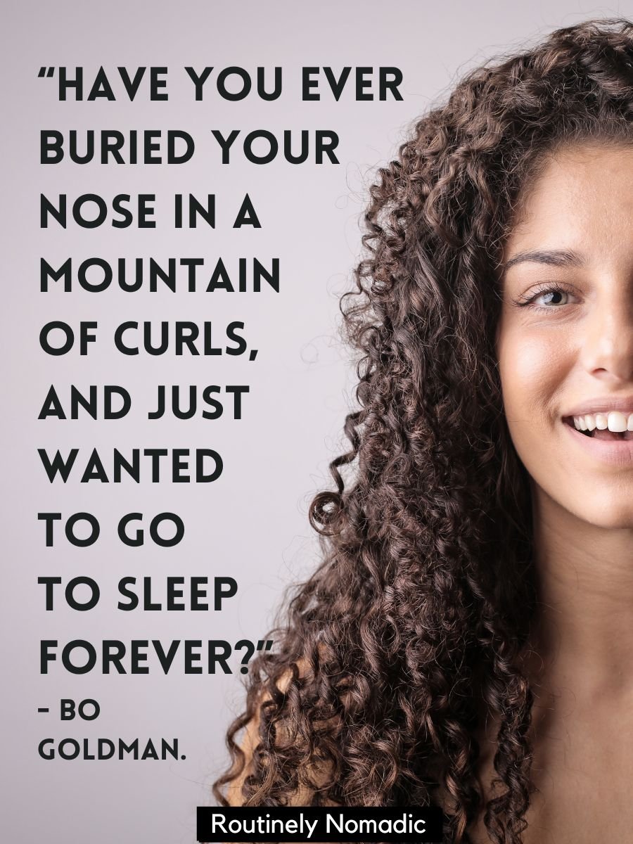 145 Amazing Curly Hair Captions for that Wild Vibe - Routinely Shares