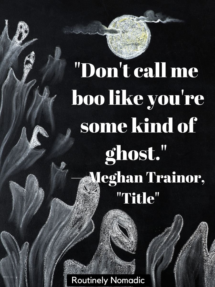 100 Funny, Cute and Short Ghost Captions and Quotes for that Spooky ...