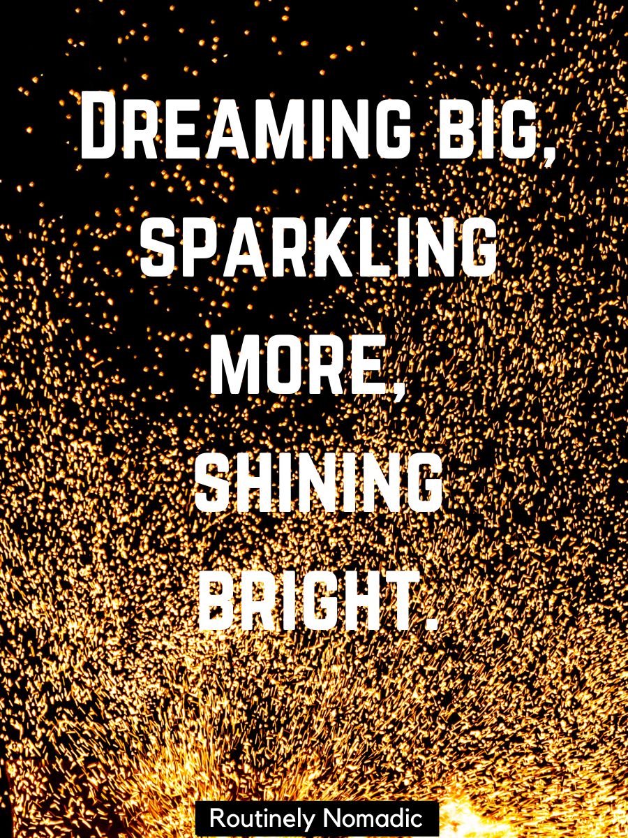 100 Short Glitter and Sparkle Quotes for that Positive Aesthetic ...
