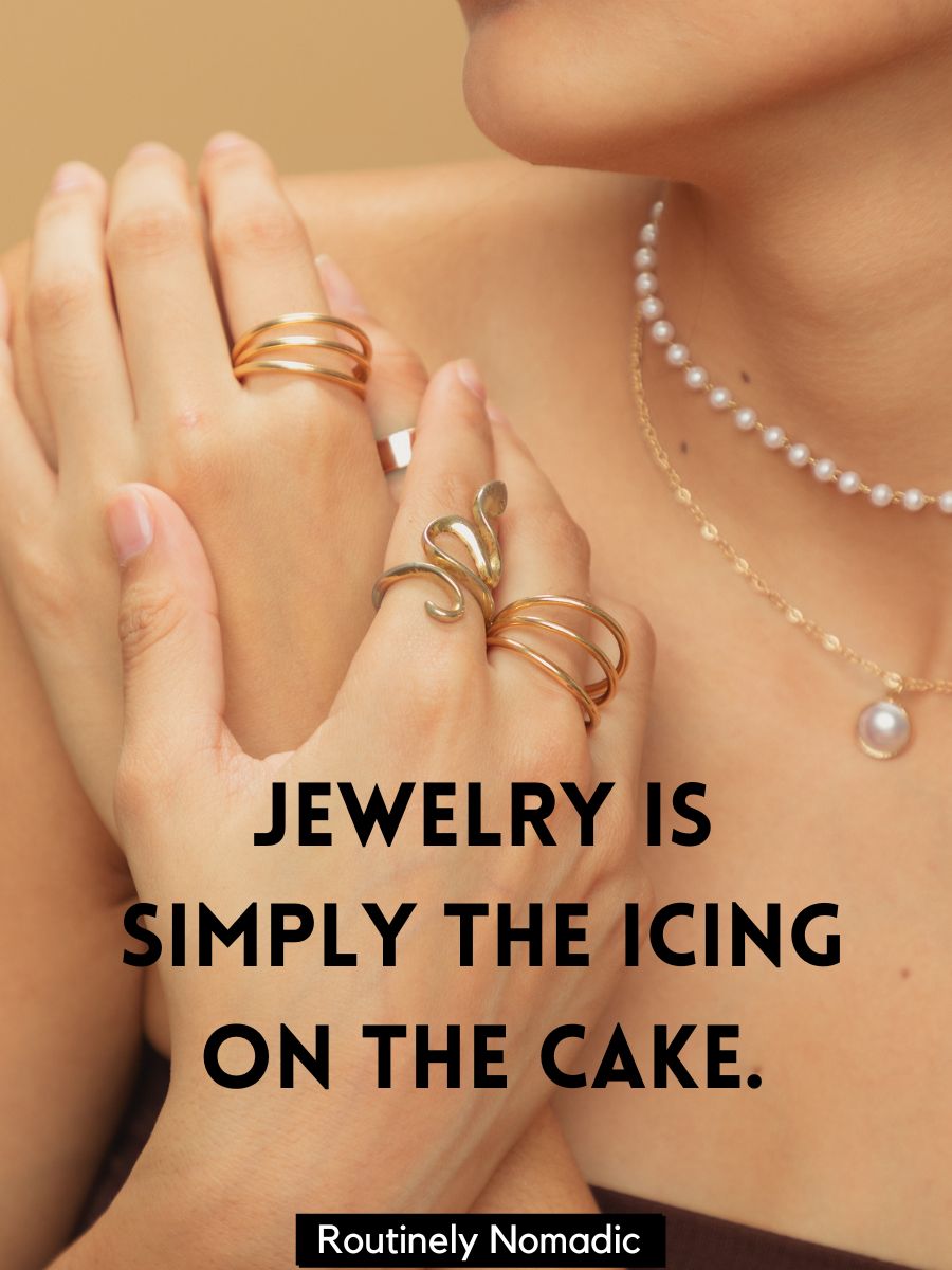 100 Jewelry Captions for that Sparkling Aesthetic - Routinely Shares