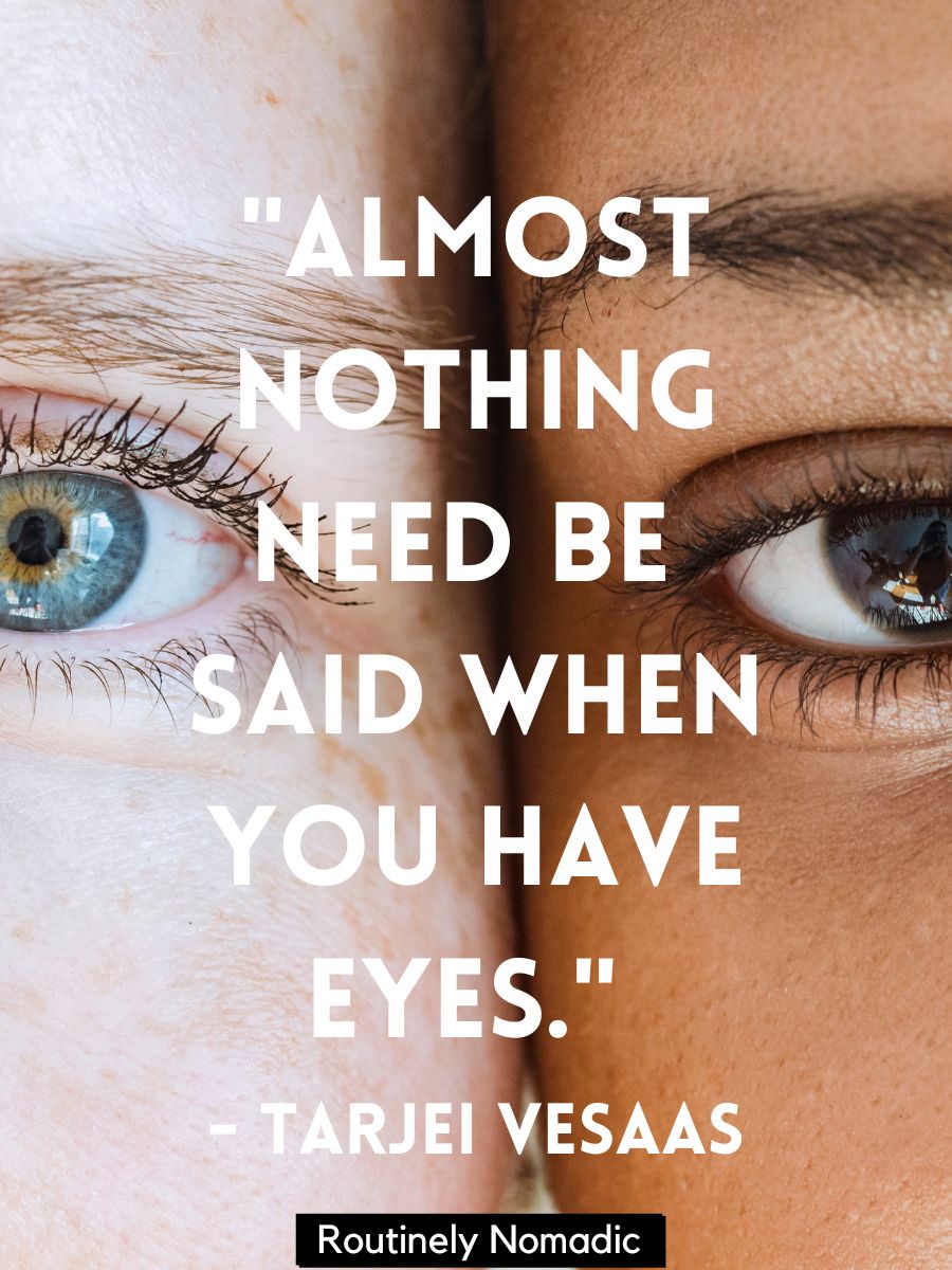 100 Enthralling Captions About Eyes - Routinely Shares