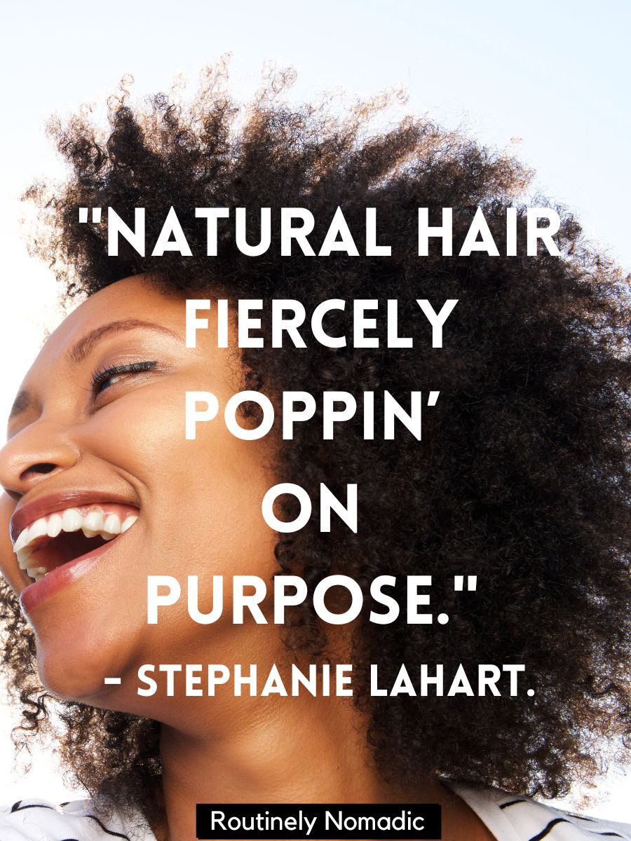 145 Amazing Curly Hair Captions for that Wild Vibe - Routinely Shares