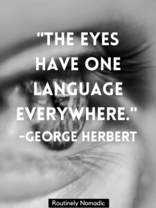 100 Enthralling Captions About Eyes - Routinely Shares