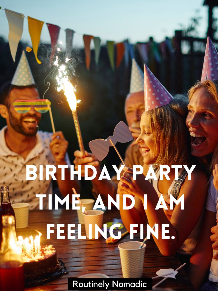 100 Festive Birthday Party Captions for that Celebrating with Friends ...