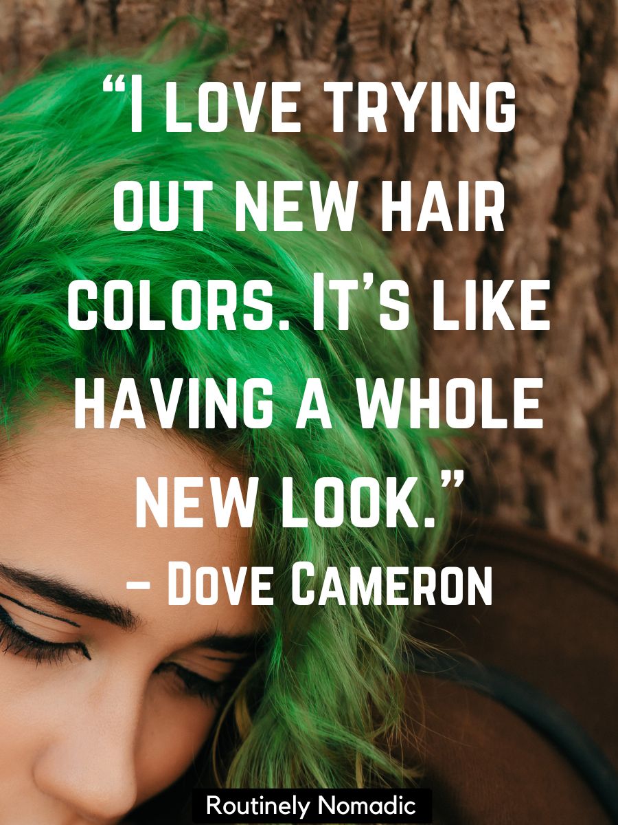 100 Fun Hair Color Captions for When You've Trying Something New ...