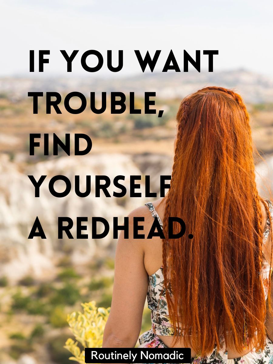 125 Red Hair Captions for that Sassy Redhead Aesthetic - Routinely Shares