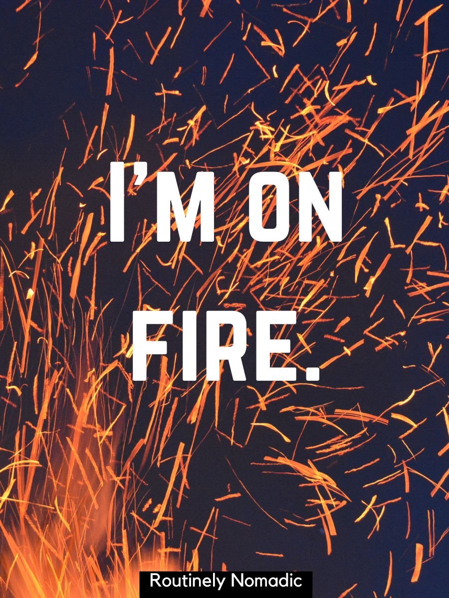 150 Fire Captions for that Dancing Flame Aesthetic - Routinely Shares