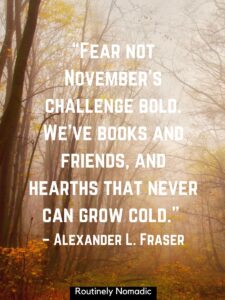 145 Hello November Quotes for When You are Happy to Welcome the Most ...