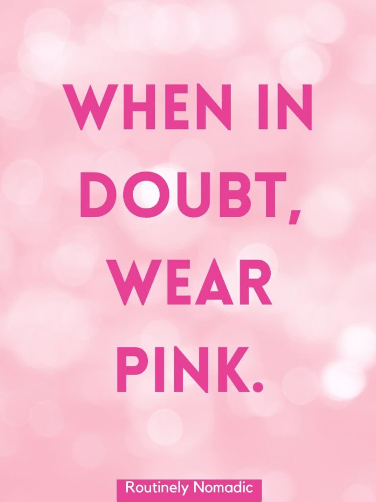 100 Short Aesthetic Pink Quotes to Add Color to Your Life - Routinely ...