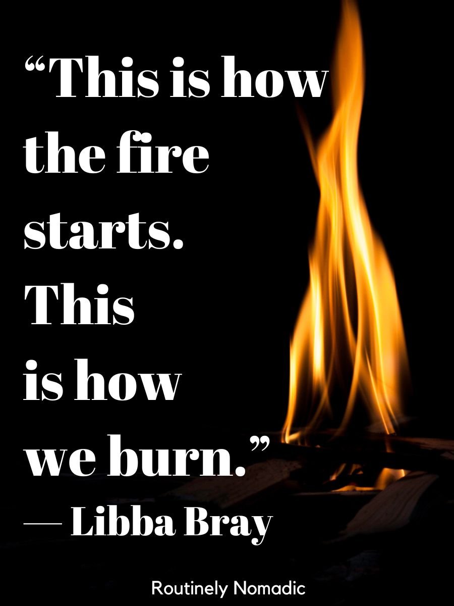 150 Fire Captions for that Dancing Flame Aesthetic - Routinely Shares