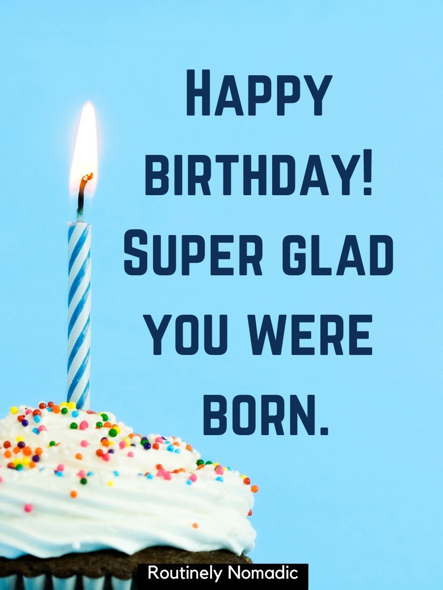 Short One Line Happy Birthday Wishes and Messages - Routinely Shares