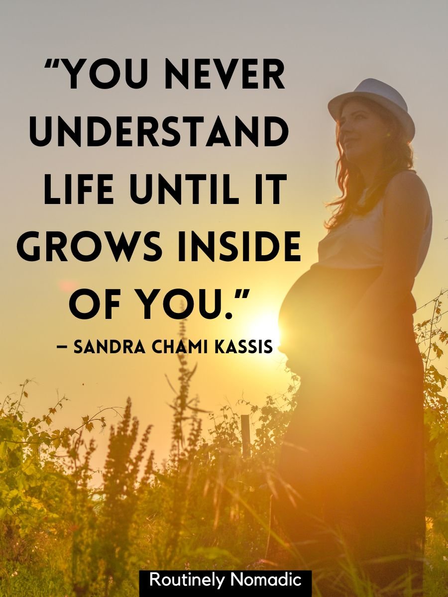 145 Cute Baby Bump Captions for Pregnancy Photos - Routinely Shares