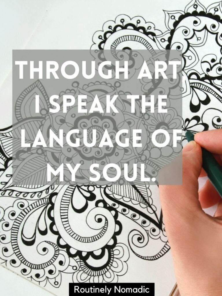 125 Perfect Art Captions for that Artistic Aesthetic - Routinely Shares
