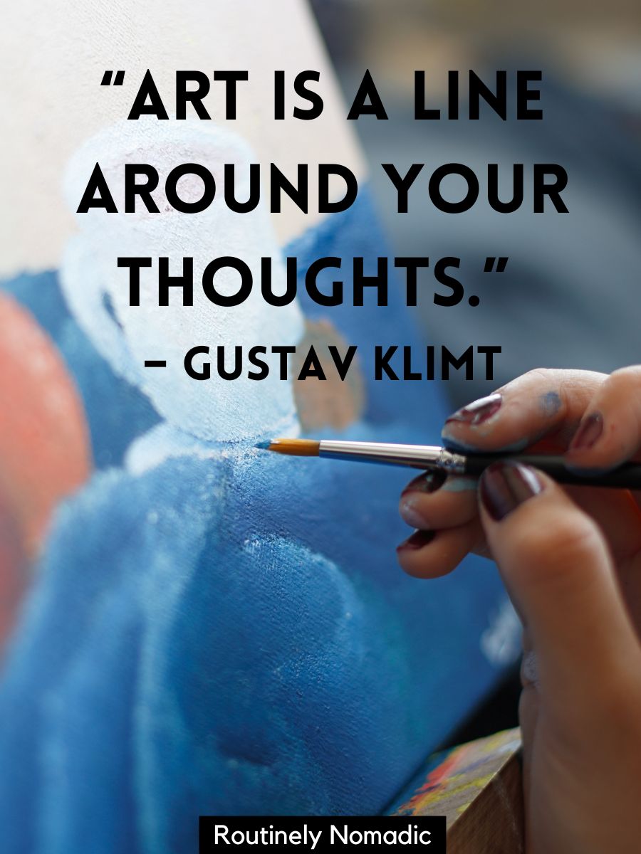 125 Perfect Art Captions for that Artistic Aesthetic - Routinely Shares