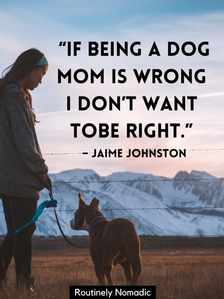 100 Paw-sitively Best Dog Mom Captions - Routinely Shares