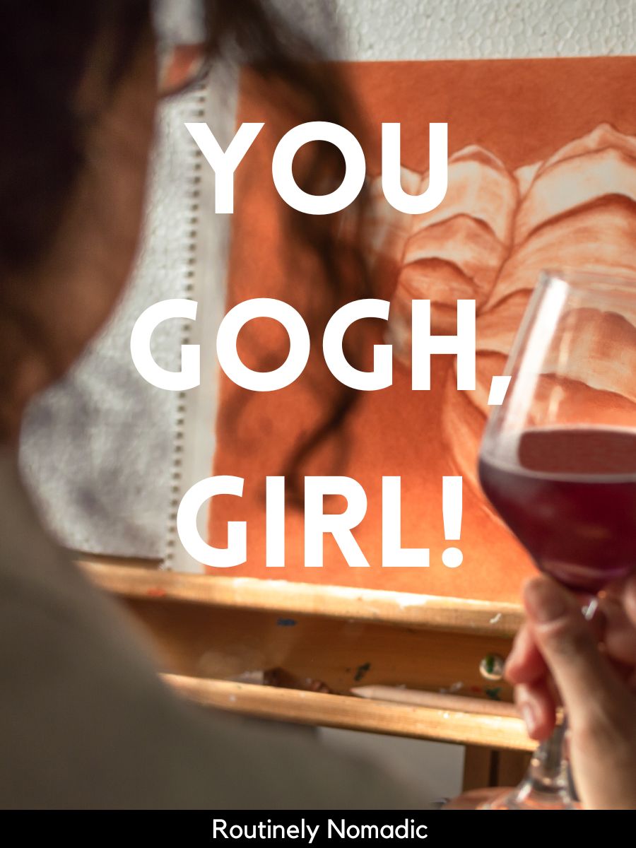 145 Painting Captions for that Artist Aesthetic - Routinely Shares