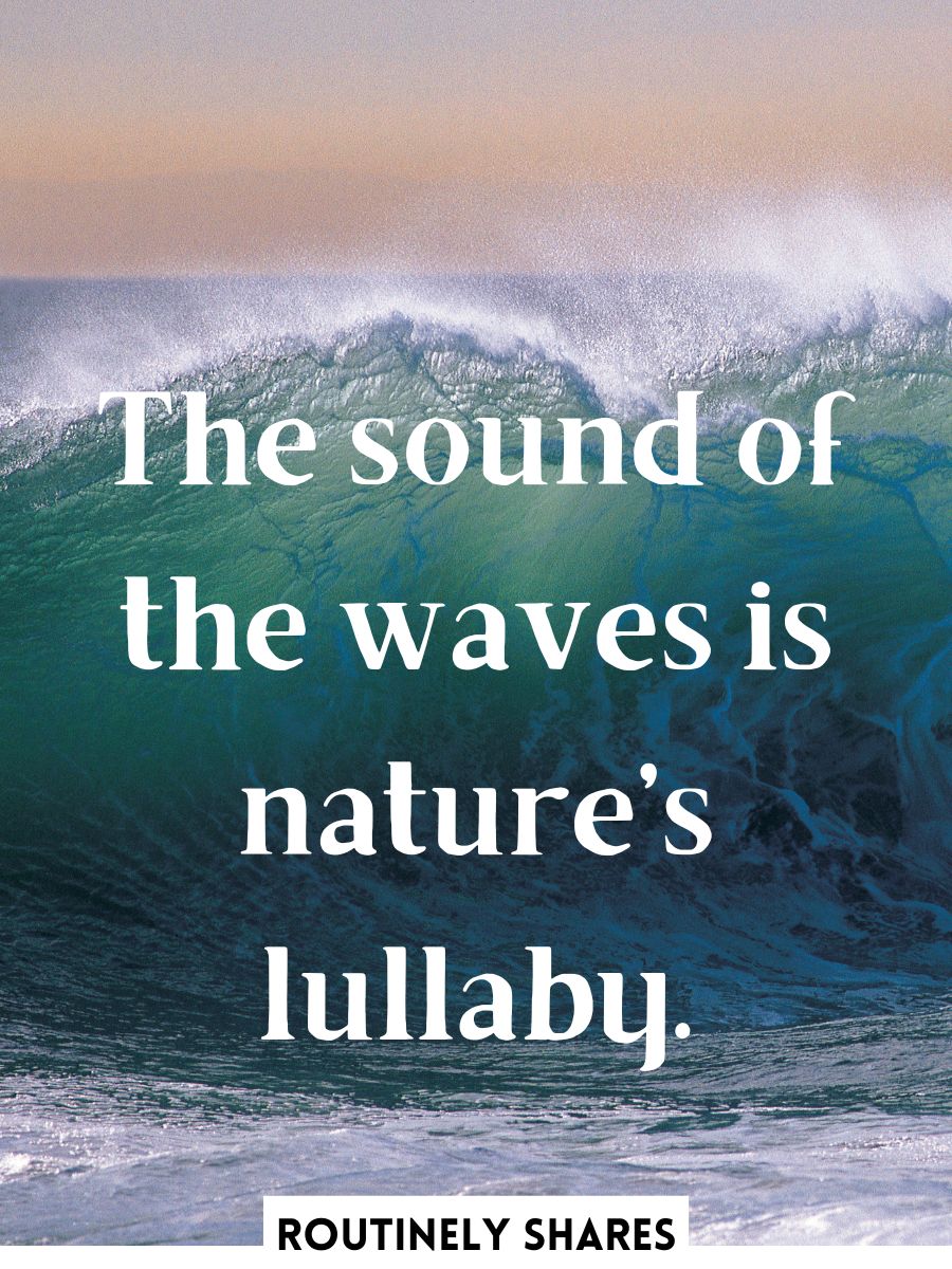 110 Best Wave Captions for Instagram for Ocean Time - Routinely Shares