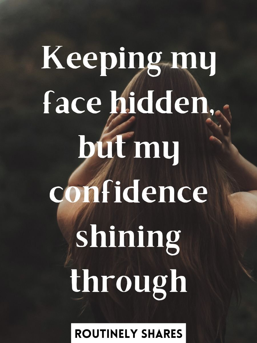 The 130 Best No Face Captions for Instagram to Keep it Mysterious ...