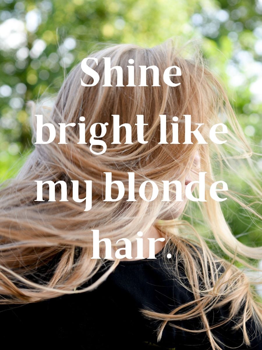 Lighten Things Up With the 140 Best Blonde Captions for Instagram ...