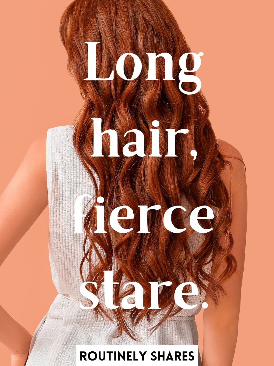 Let it Flow With the 120 Best Long Hair Captions for Instagram ...