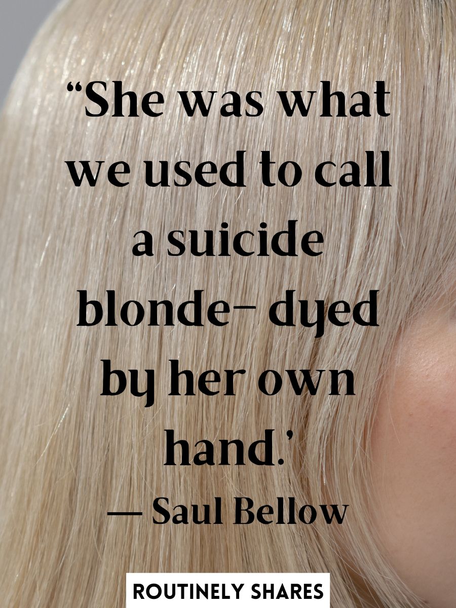 Lighten Things Up With the 140 Best Blonde Captions for Instagram ...