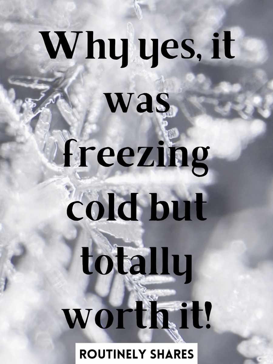 The 150 Best Ice Bath Captions for Instagram for Your Cold Water Plunge ...