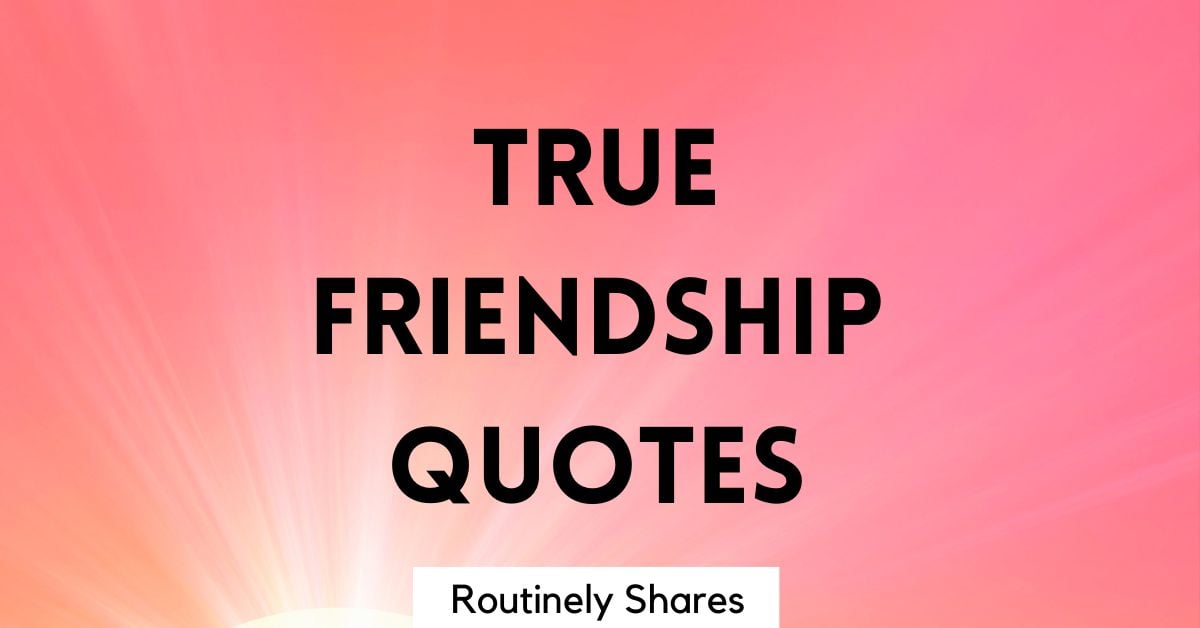 100 Meaningful True Friendship Quotes for that Real Friend Aesthetic ...