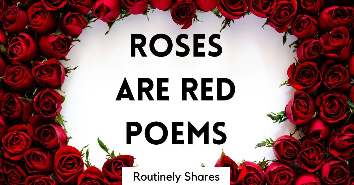 125 Best Roses are Red Violets are Blue Poems, Jokes and Quotes ...