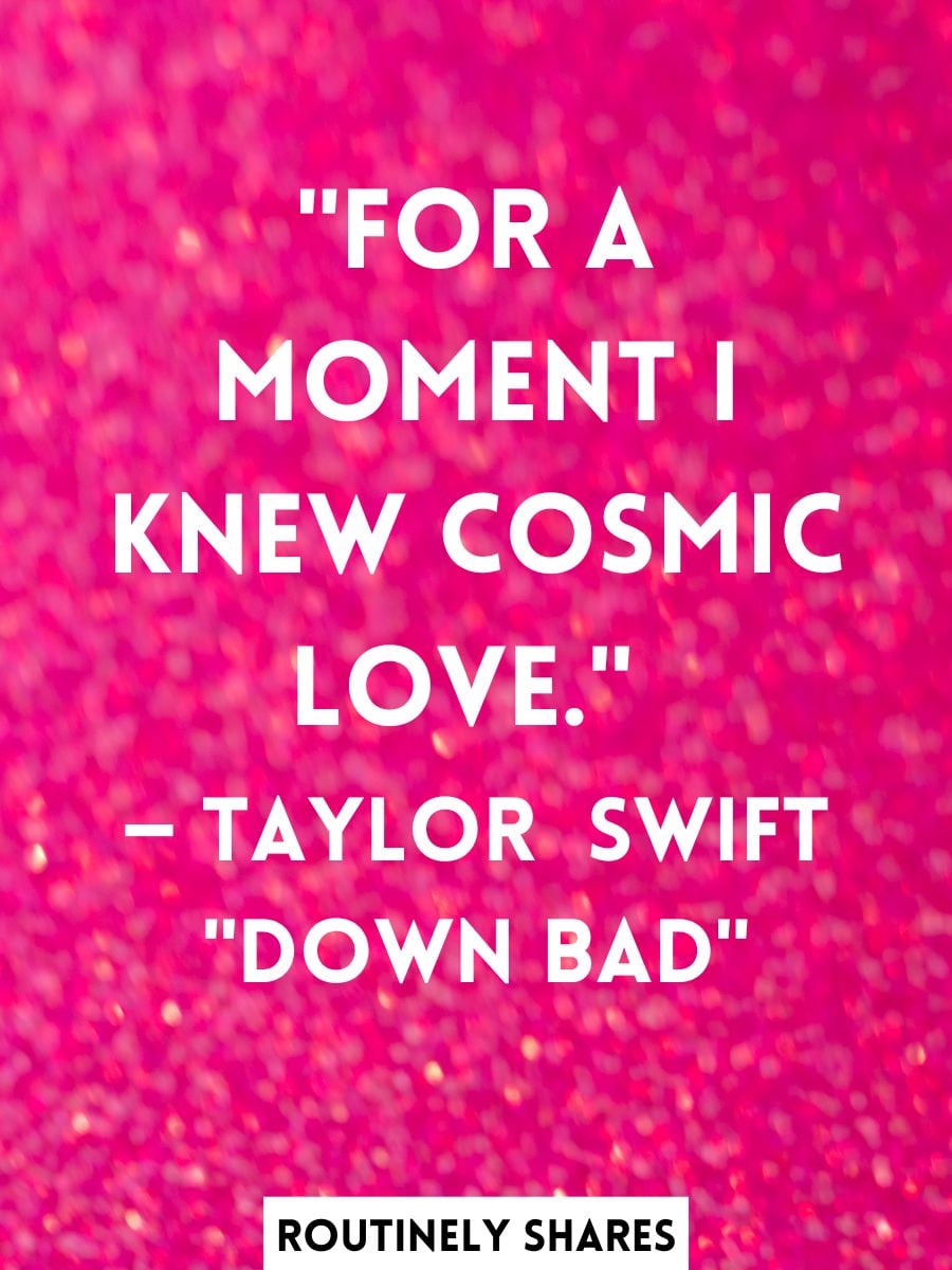 Romantic Taylor Swift Love Lyrics and Quotes for Captions - Routinely ...