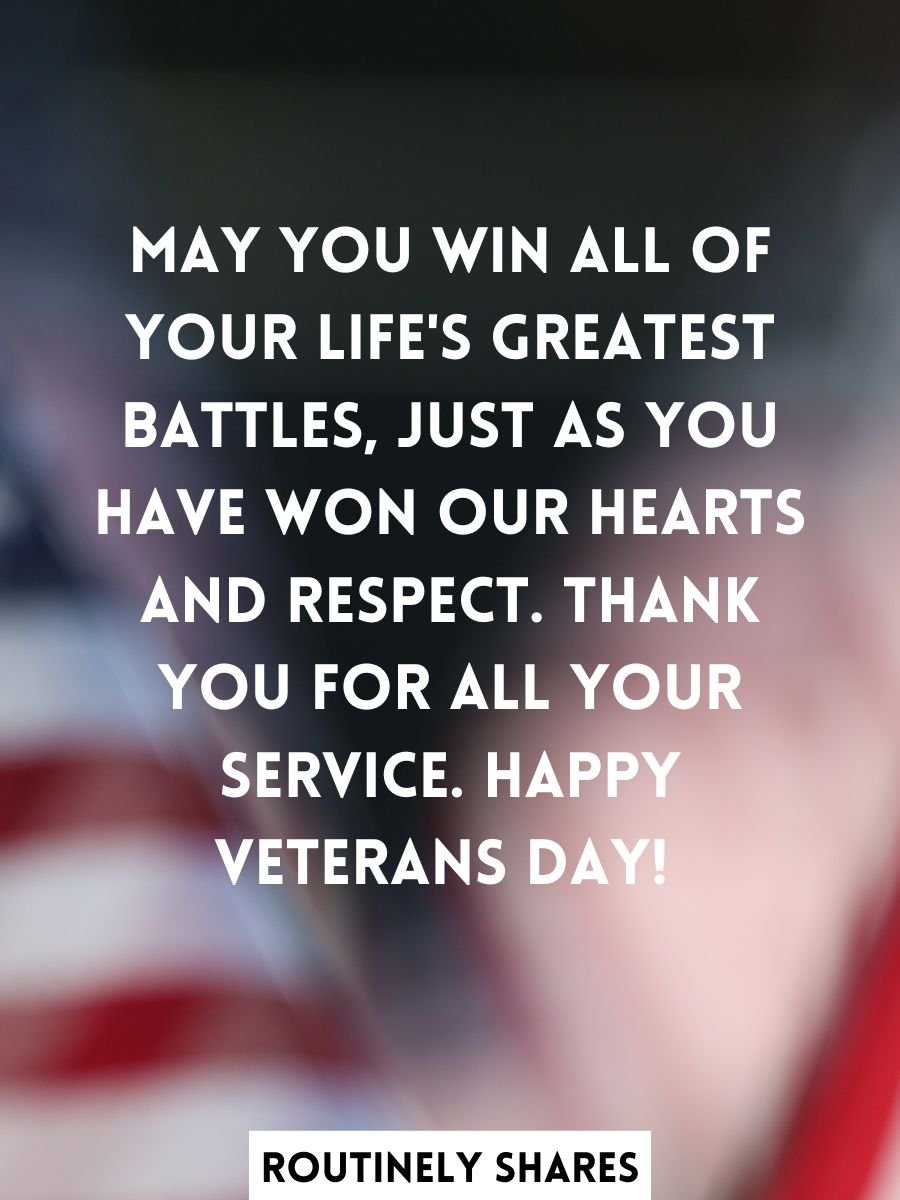 Short Veteran’s Day Quotes, Messages and Captions to Say Thank You for ...