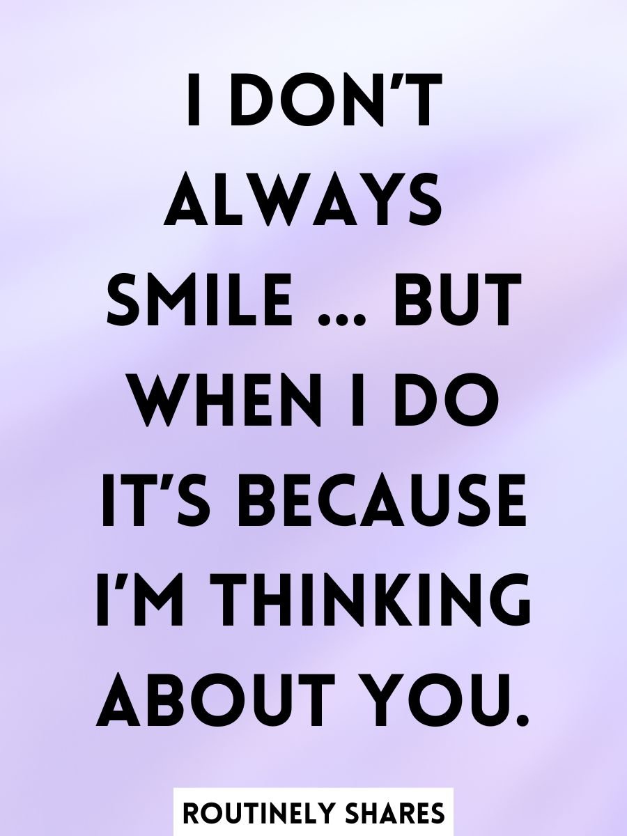 The 125 Best Cute and Short Thinking of You Messages - Routinely Shares