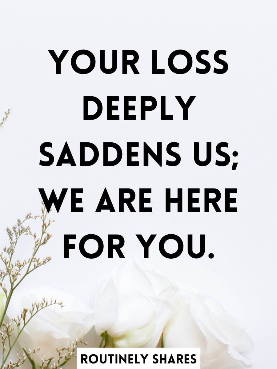 Meaningful Short Condolence Quotes and Sayings to Share Your Sympathy ...