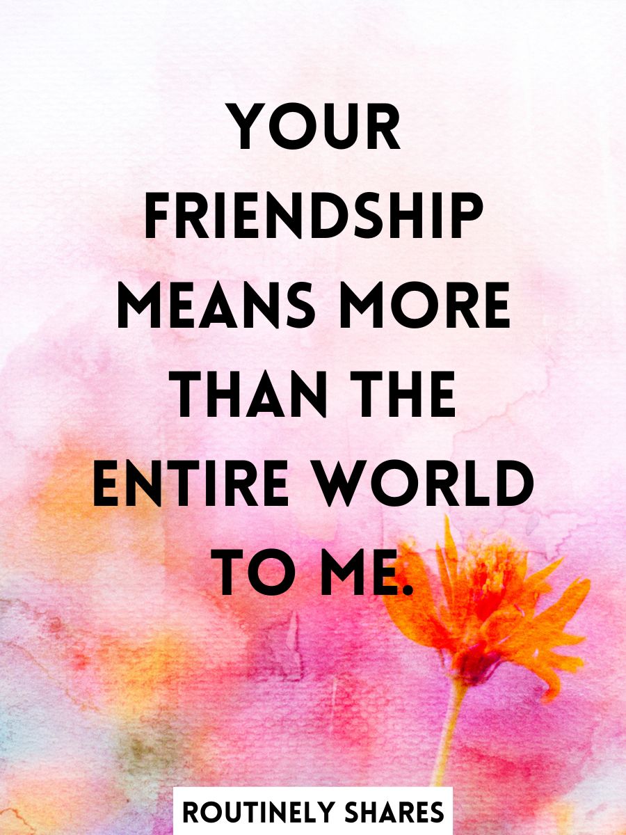 165 Thinking of You Messages and Quotes for Friends - Routinely Shares