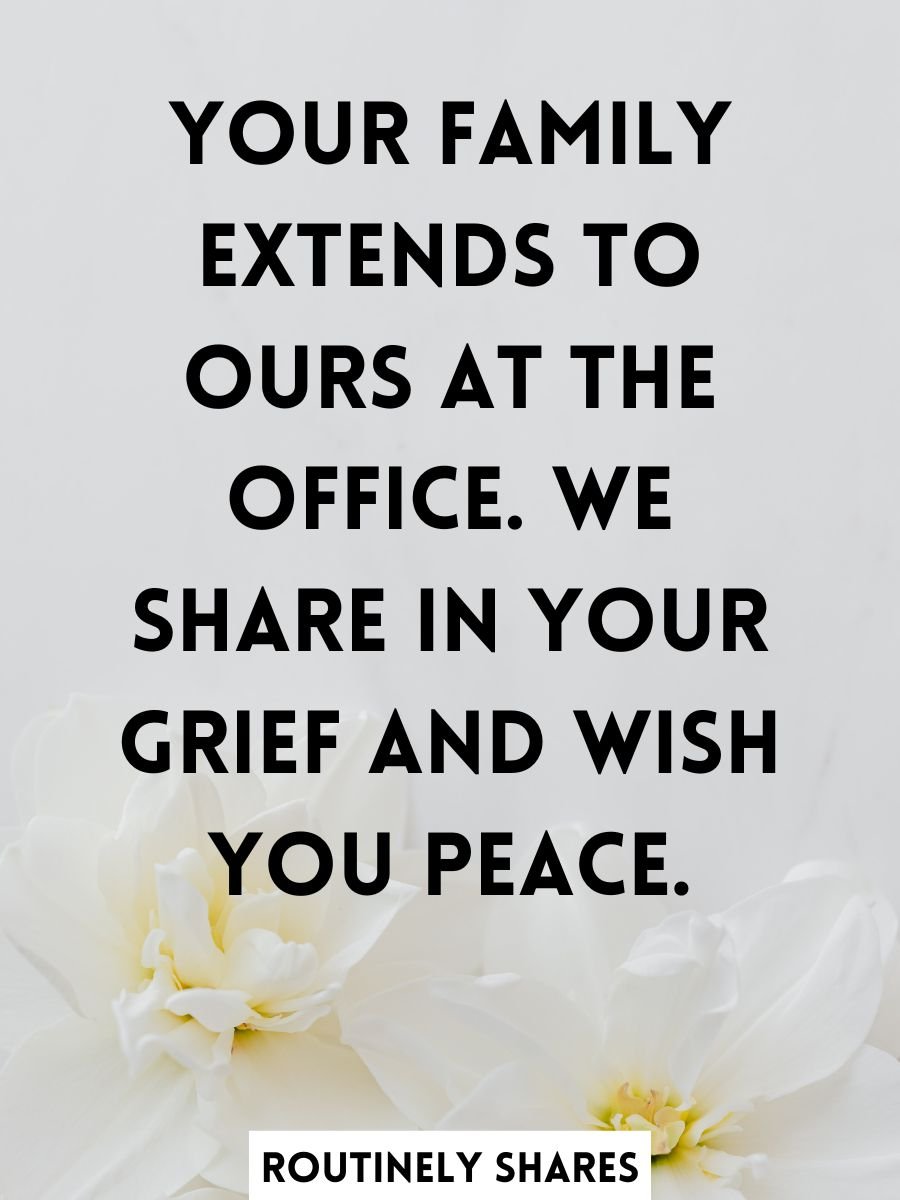 Condolence Messages for Coworkers to Express Your Deepest Sympathy for ...