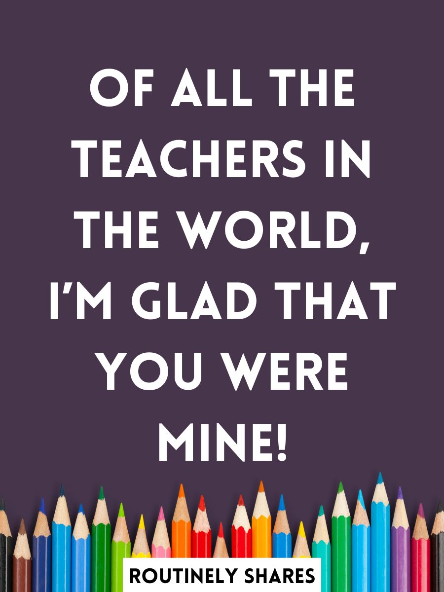 Teacher Appreciation Quotes to Show Gratitude and Say Happy Teacher’s ...