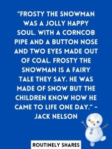 165 Funny and Short Snowman Quotes, Captions and Sayings - Routinely Shares