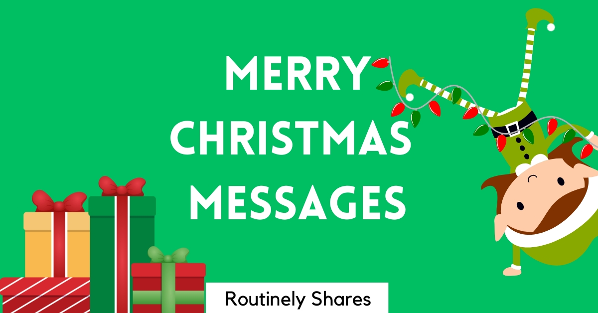 185 Short Merry Christmas Messages for Friends and Family - Routinely ...