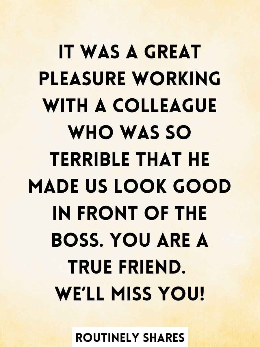 Farewell Messages for Colleagues: 120 Ways to Say Goodbye to a Coworker ...