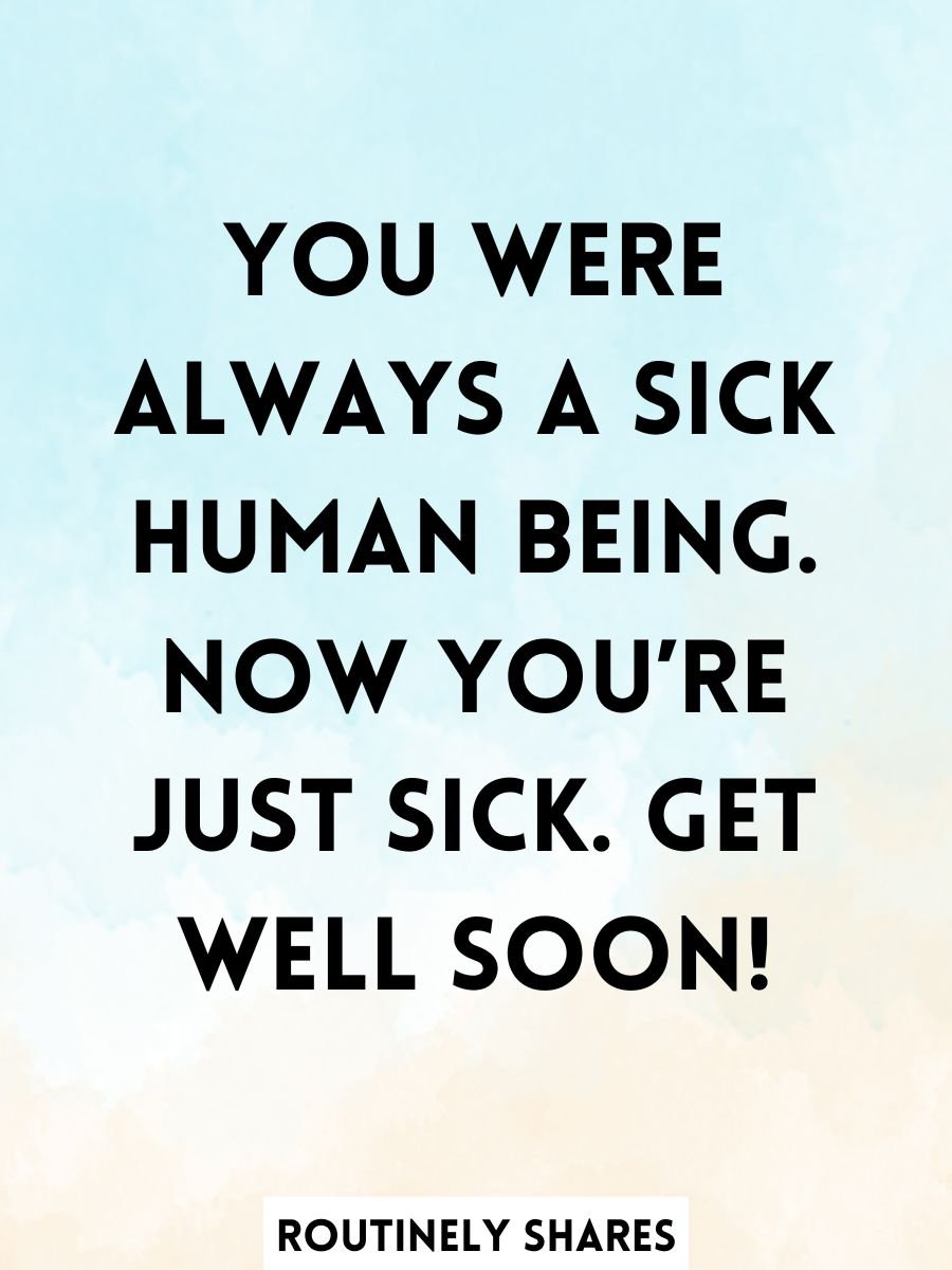 Funny Get Well Soon Messages to Add Humor to Your Feel Better Soon ...