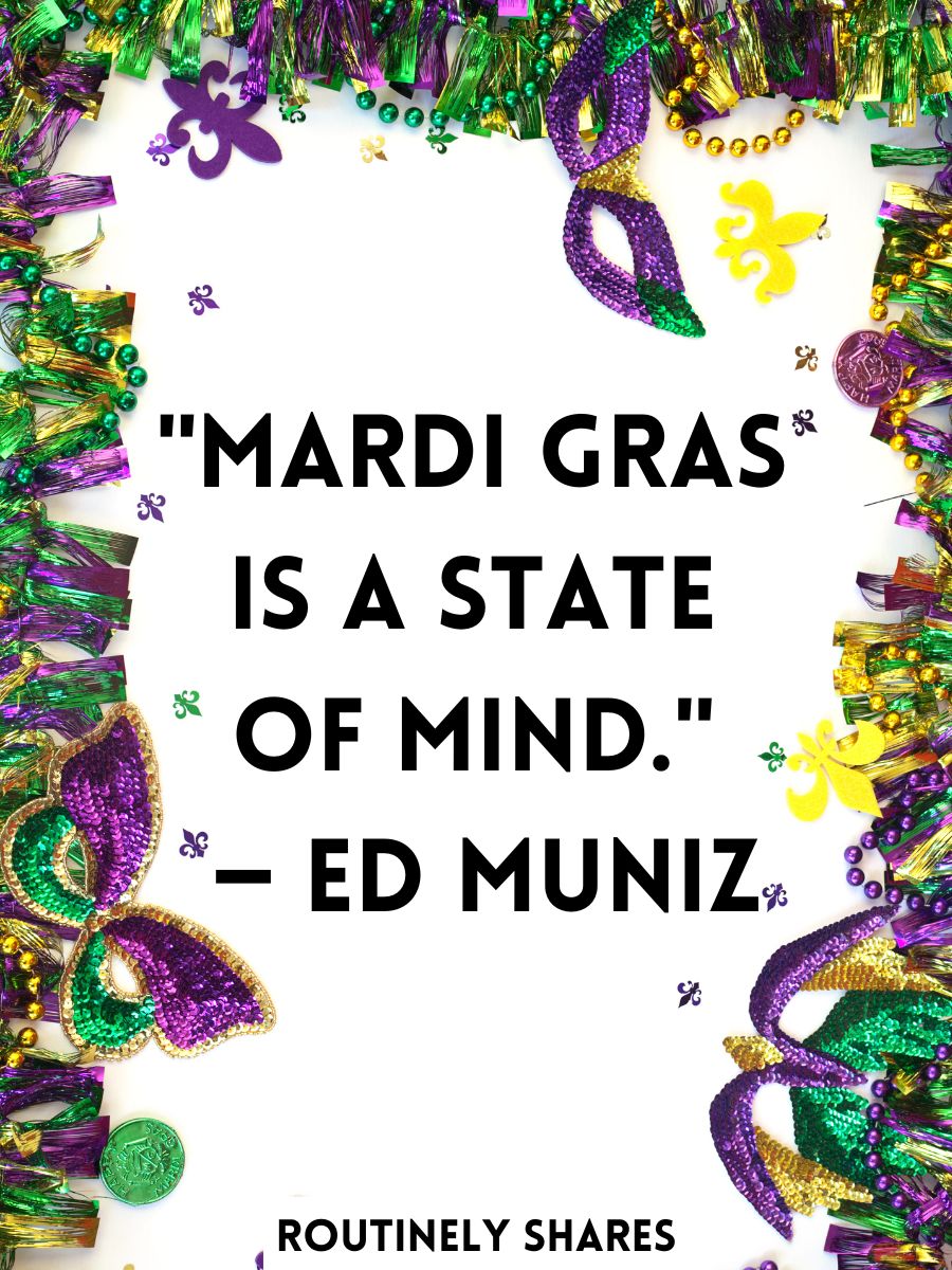 Happy Mardi Gras Quotes, Sayings and Captions to Celebrate Fat Tuesday ...