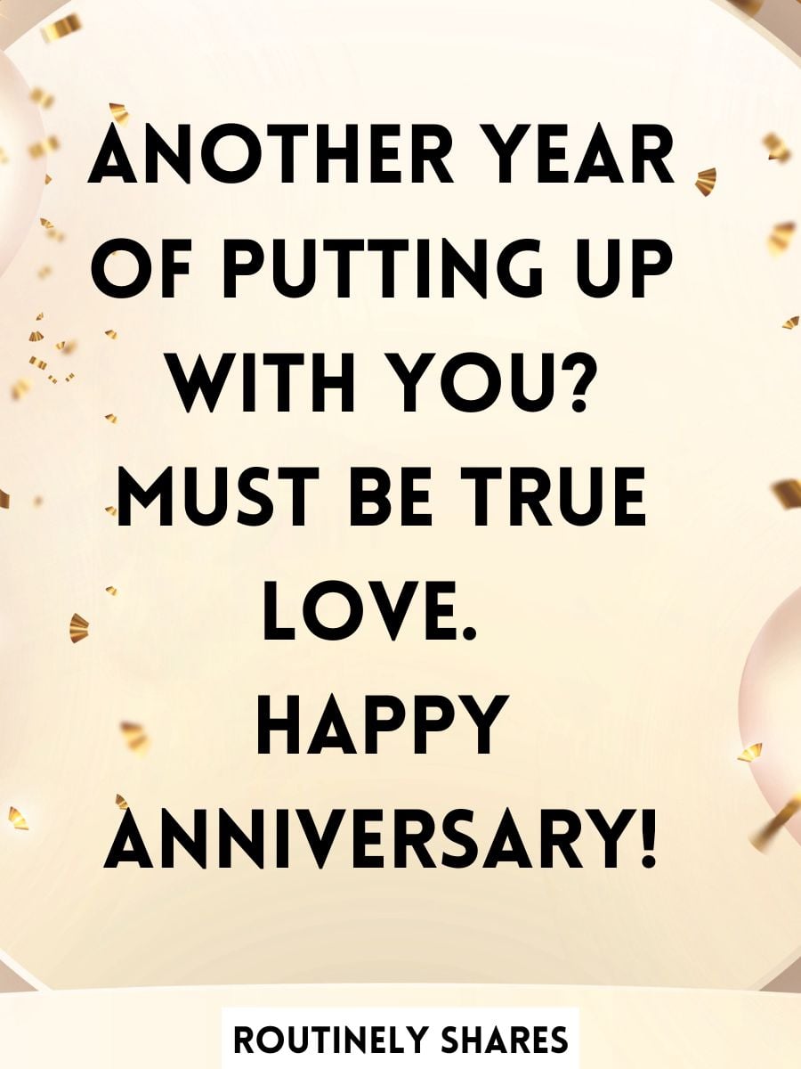 100 Funny Happy Anniversary Wishes, Messages and Quotes for Couples ...