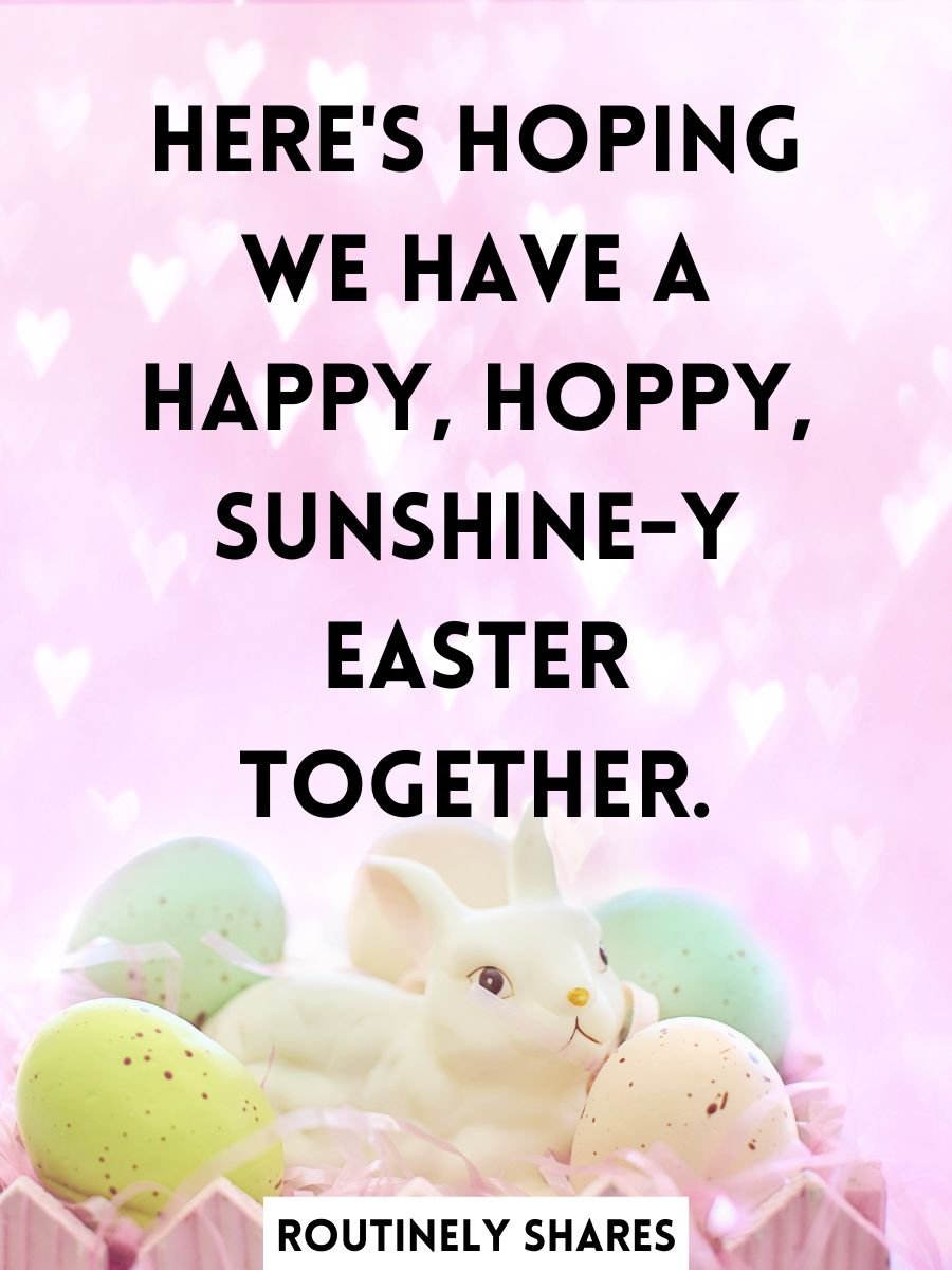150 Short Happy Easter Wishes for Friends, Family and Cards - Routinely ...