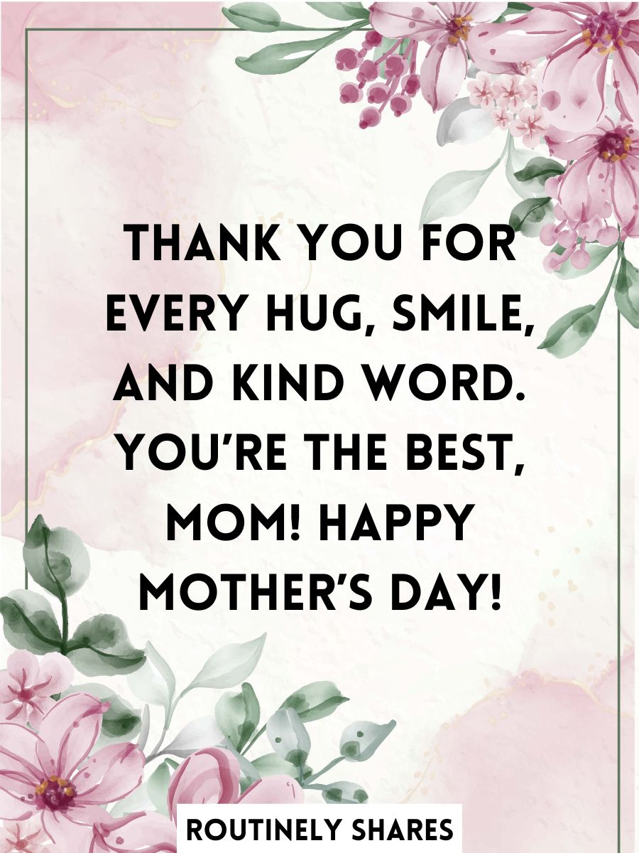 Cute and Beautiful Mother’s Day Sayings for Cards and Signs - Routinely ...