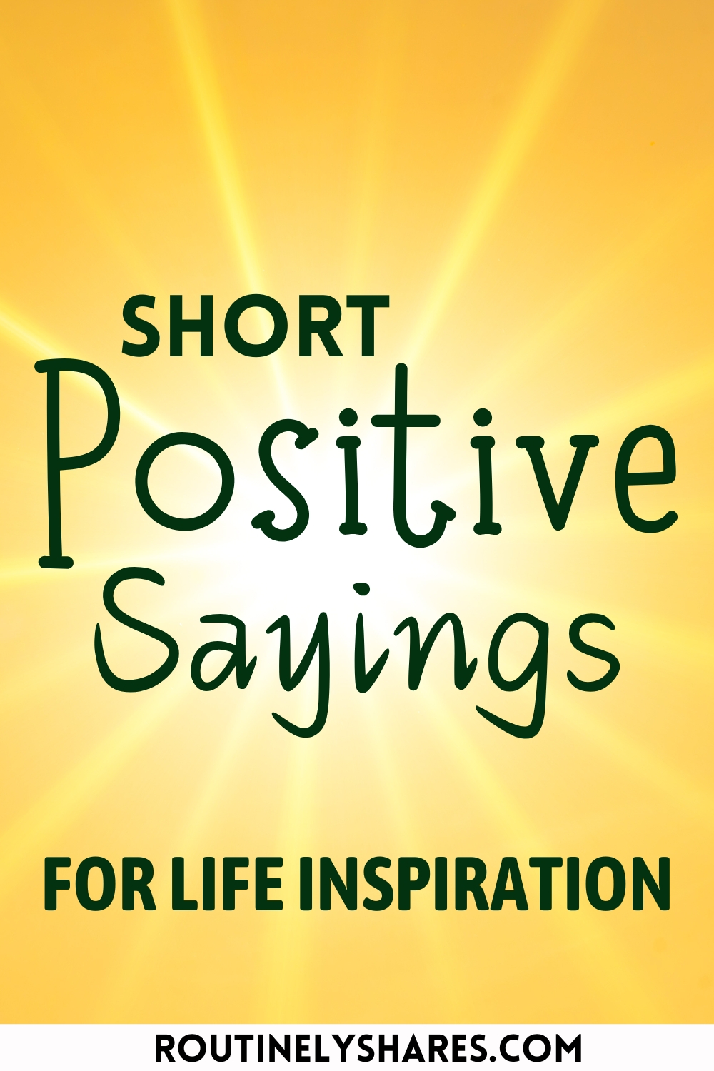 300 Positive Sayings for that Positive Vibes Only Aesthetic - Routinely ...