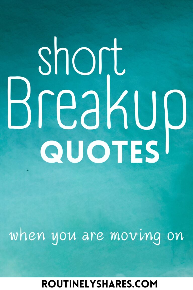120 Best Post Breakup Captions and Short Quotes for Instagram for When ...