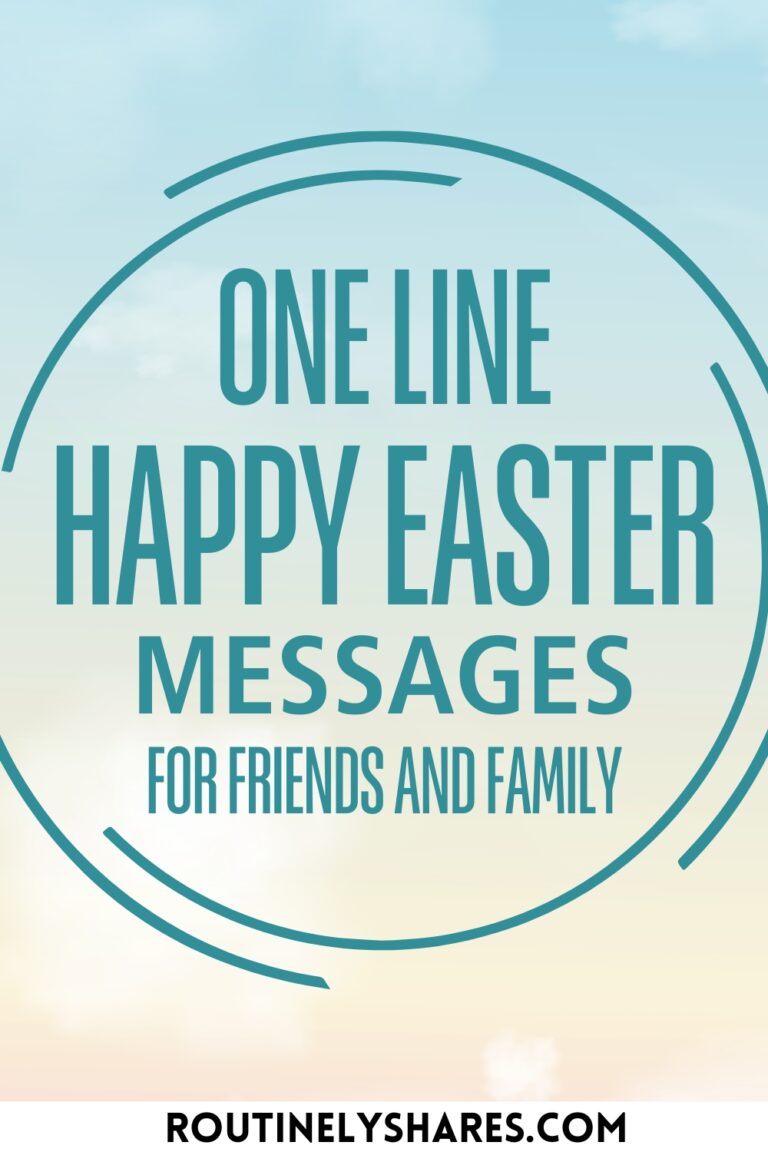 80 Short Happy Easter Messages and Wishes - Routinely Shares
