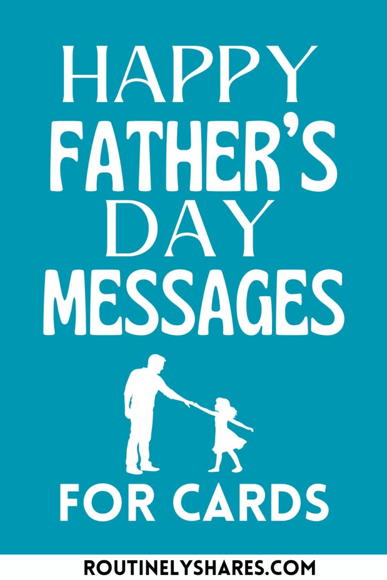 125 Short and Sweet Happy Father’s Day Messages and Wishes - Routinely ...